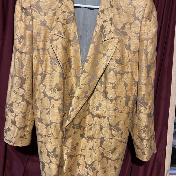 Michii Moon sanyo | Jackets & Coats | Vintage Michii Moon Gold Print ...